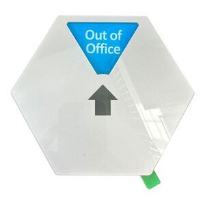 Office | Out Of Office Sign For Door 6 Options Status Private In ...